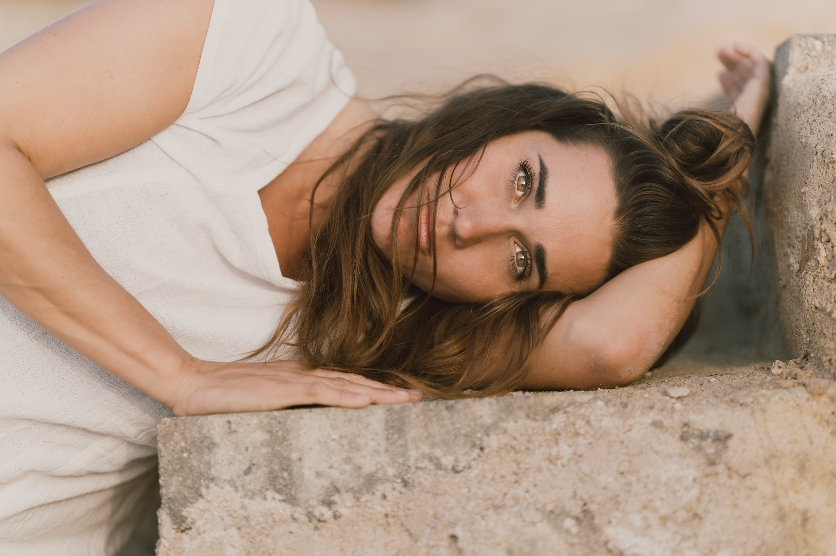 Alisa Fedele of Insali for album, PATIENCE | Ericeira, Portugal